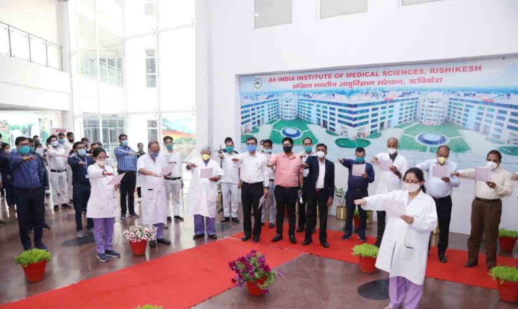 Cleanliness drive held at AIIMS Rishikesh | Garhwal Post
