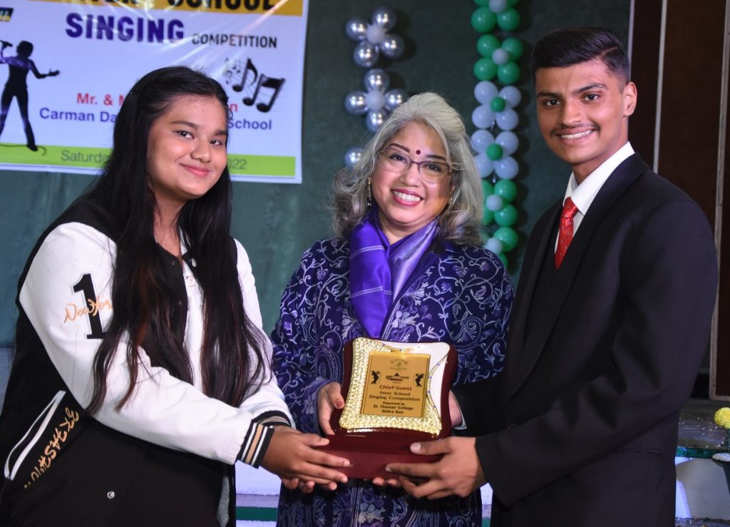 Inter-School singing competition ‘Spectrum 2022′ held at St Thomas ...