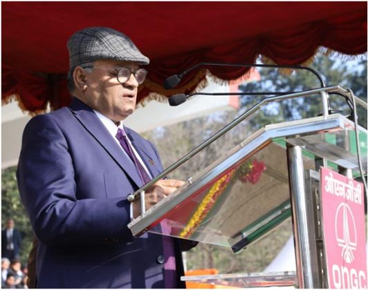 ONGC Chairman unfurls National Flag in Doon on Republic Day | Garhwal Post