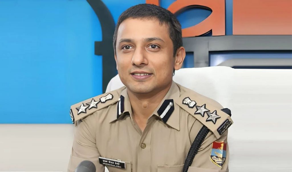 IG Arun Mohan Joshi submits report on better traffic management at ...