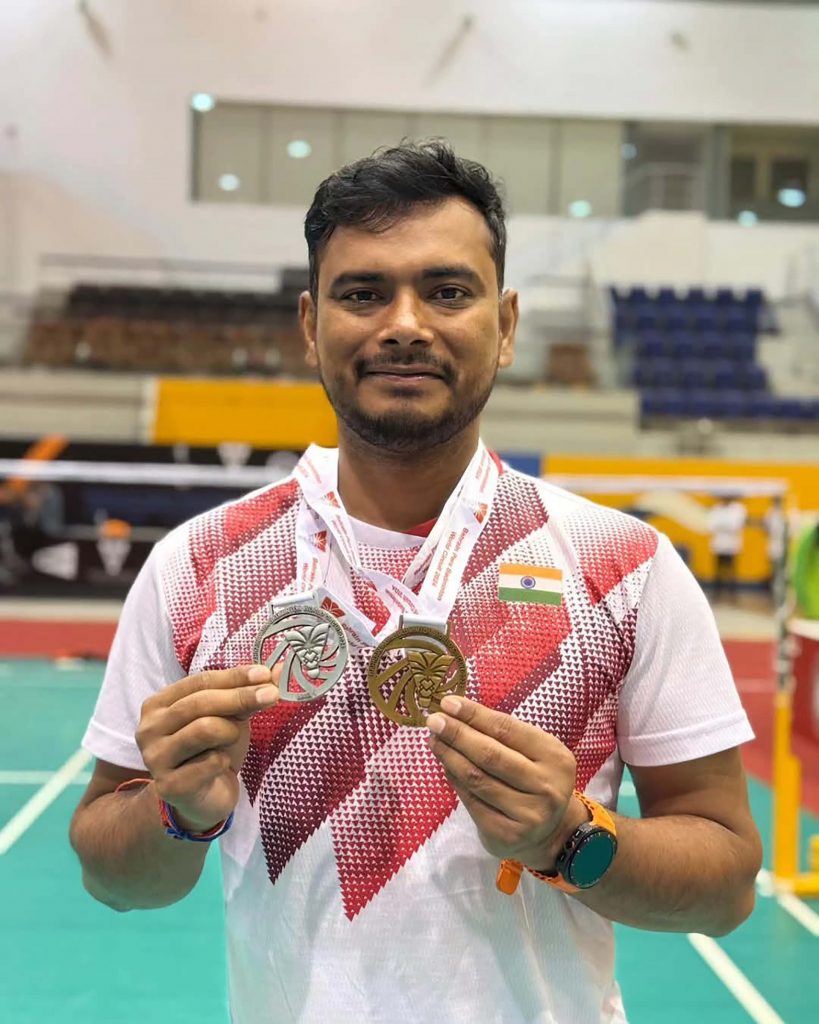 Graphic Era’s Manoj Sarkar wins Gold Medal in Bahrain Para-Badminton ...