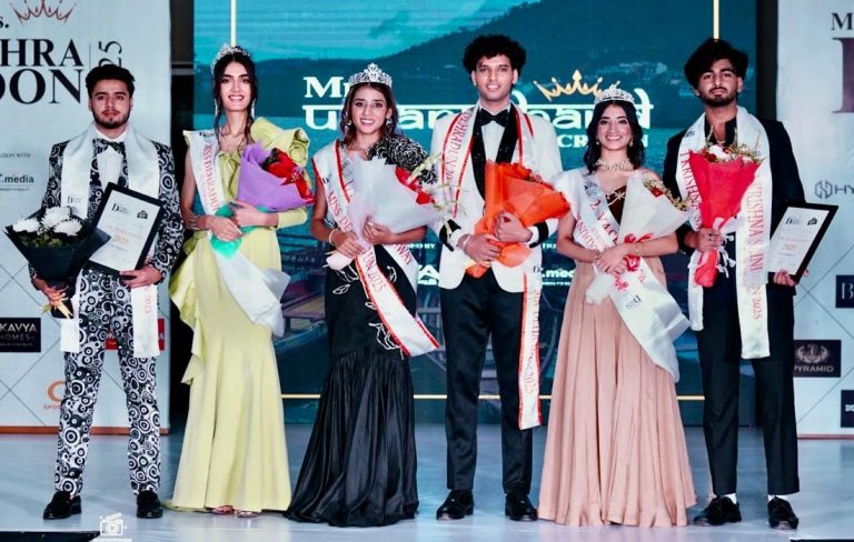 Aanchal Rawat & Harsh Tiwari crowned Mr & Miss Dehra Doon 2025 ...