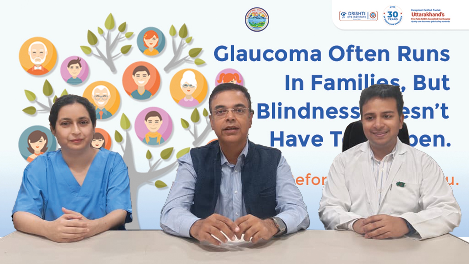Drishti Eye Institute launches ‘Family First’ Glaucoma screening programme | Garhwal Post