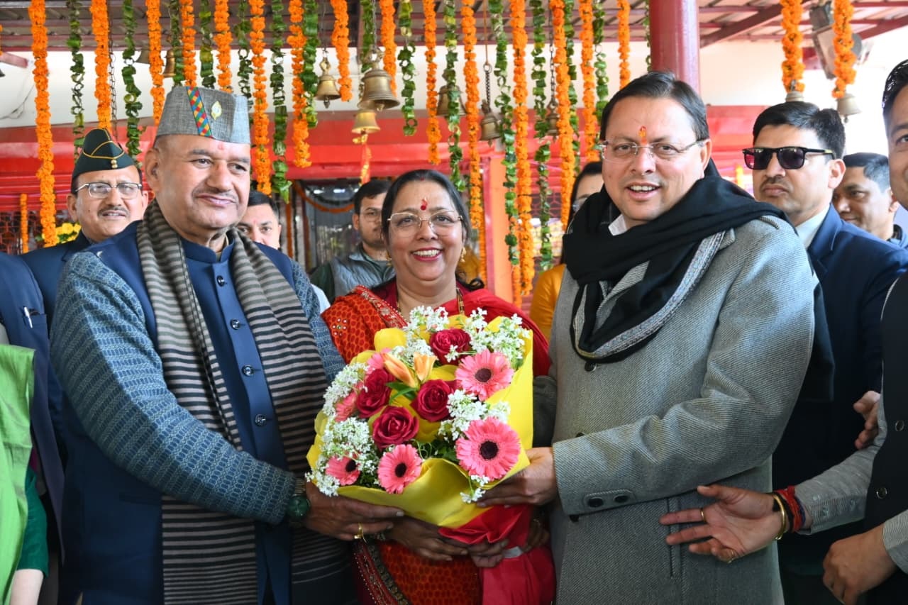 Chief Minister Dhami, former CM Koshyari extend Birthday Greetings to ...