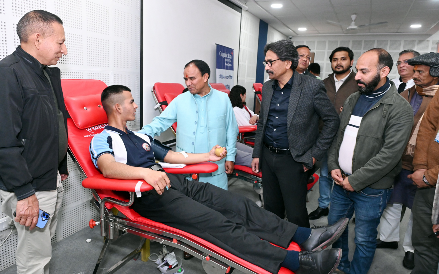 Blood donation camp held at Graphic Era | Garhwal Post