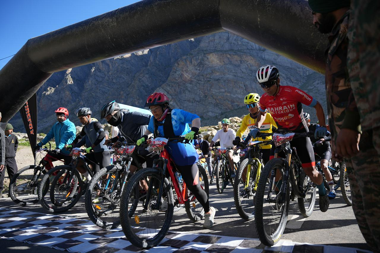 Thrilling 30‑kilometre Mountain Biking contest concludes Niti Extreme ...